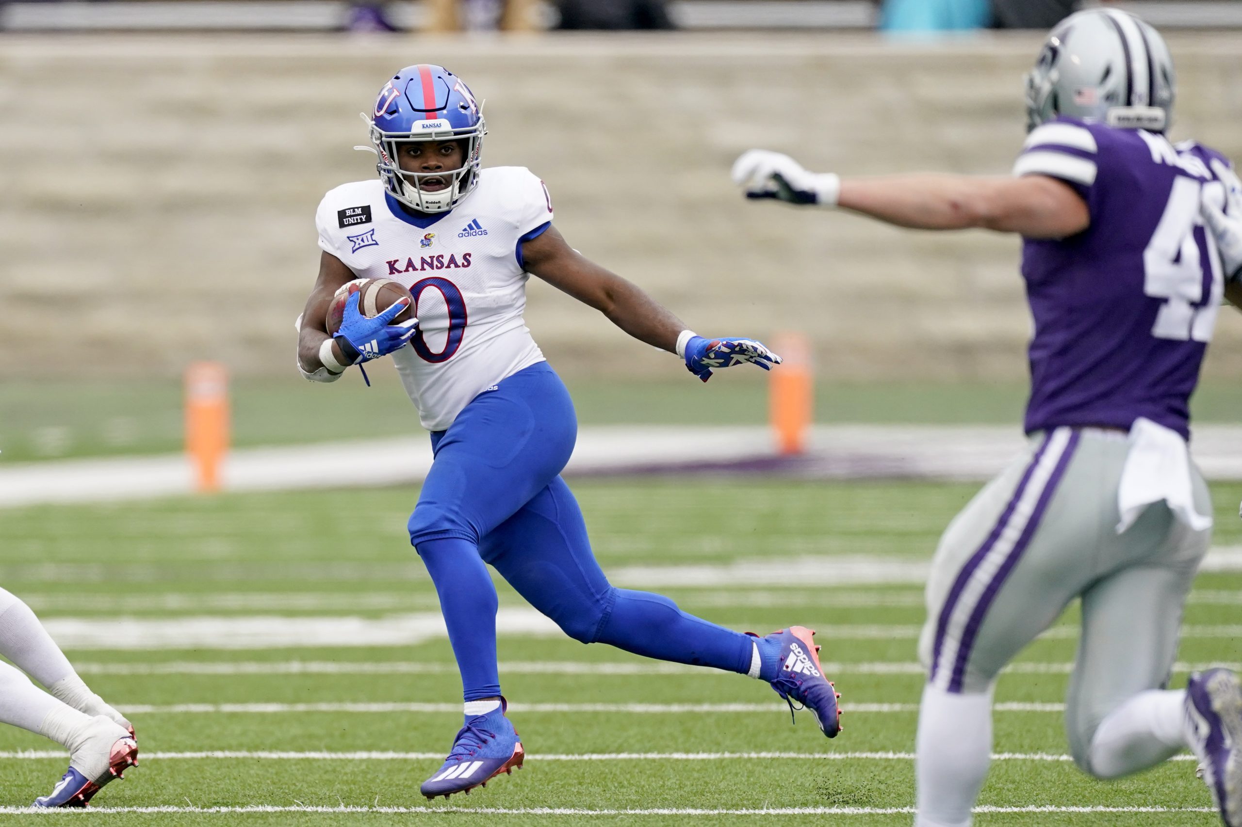KU rushing attack struggles yet again, this time without its star RB ...